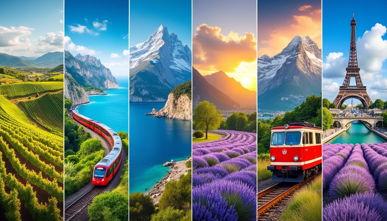 Cinq voyages en train incontournables en france
